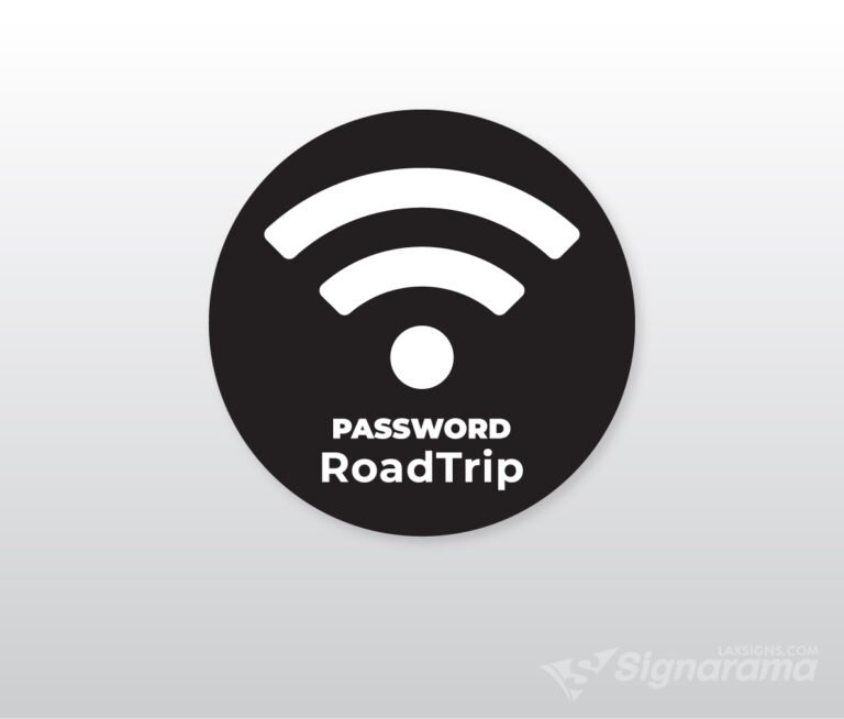 WiFi Decal – Signarama LAX